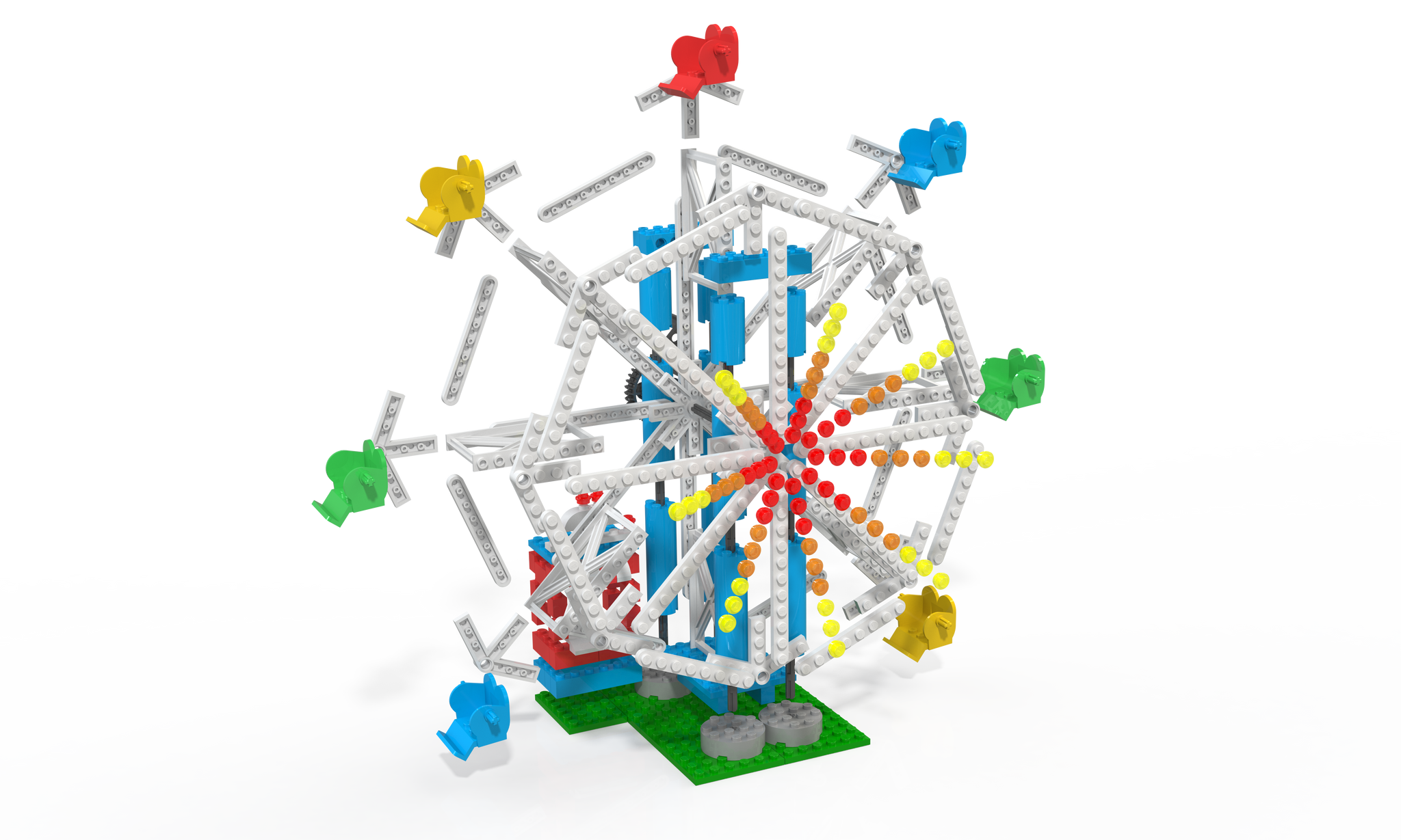 CDX Blocks Funfair Ferris Wheel – Coasterdynamix