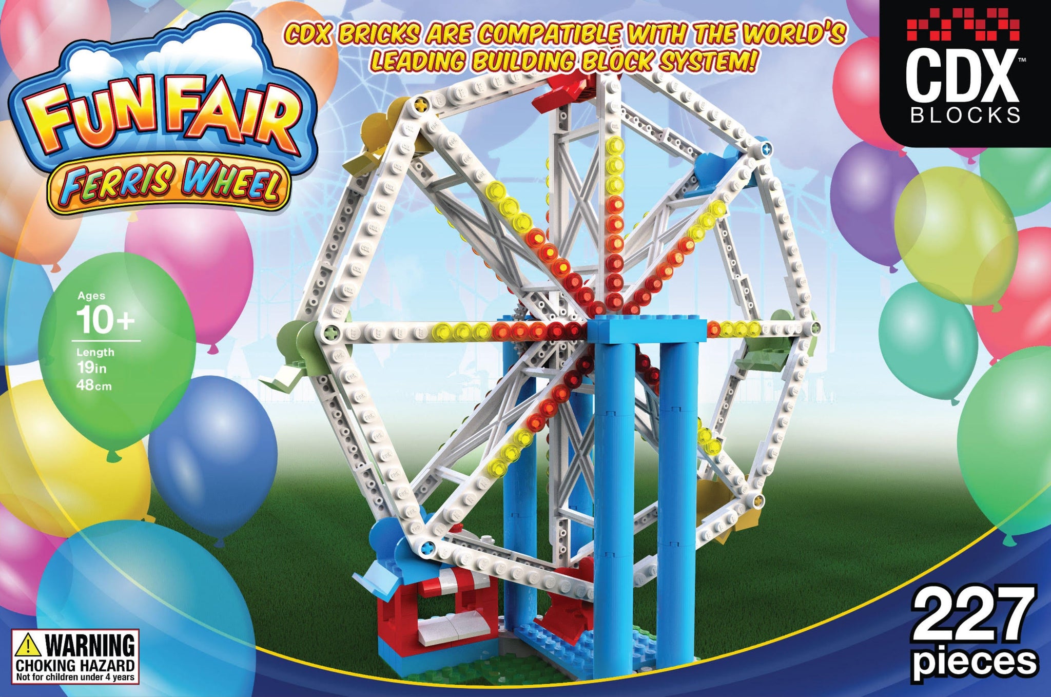 CDX Blocks Funfair Ferris Wheel – Coasterdynamix