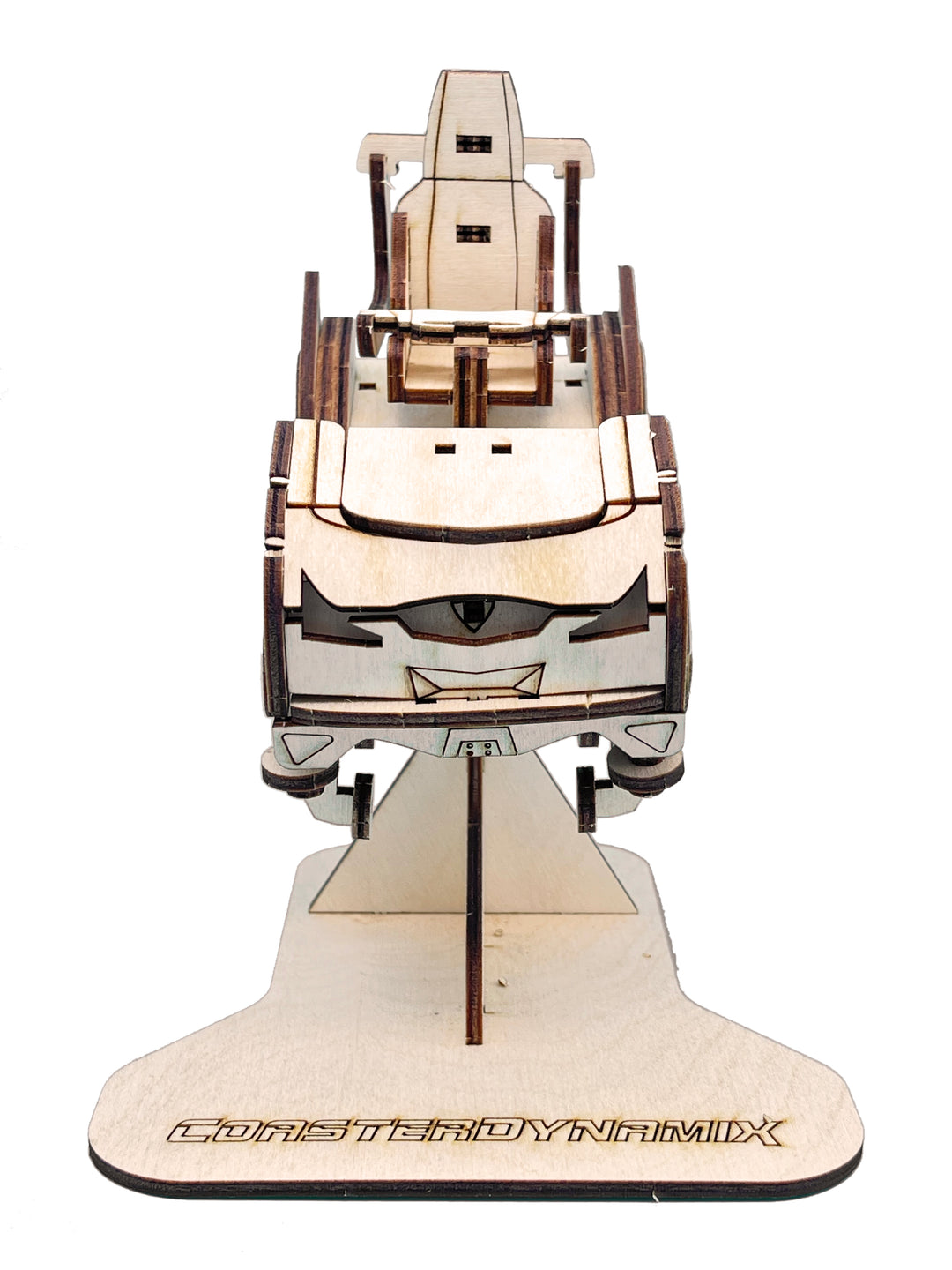 Intamin Single Rail Coaster Cutout – Coasterdynamix