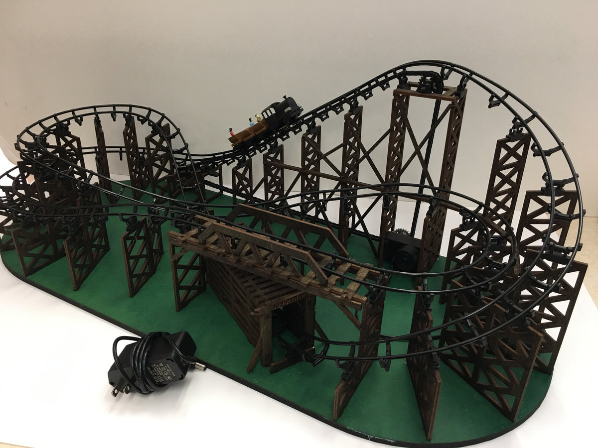 Mine Train Model Roller Coaster | O-Scale Railroad – Coasterdynamix